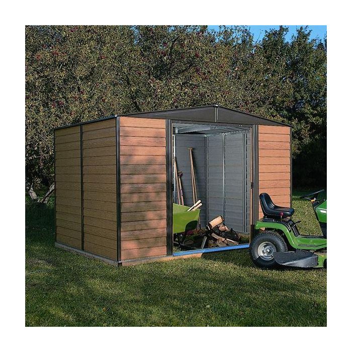 Woodvale Metal Shed - L181 x W253 x H201 cm